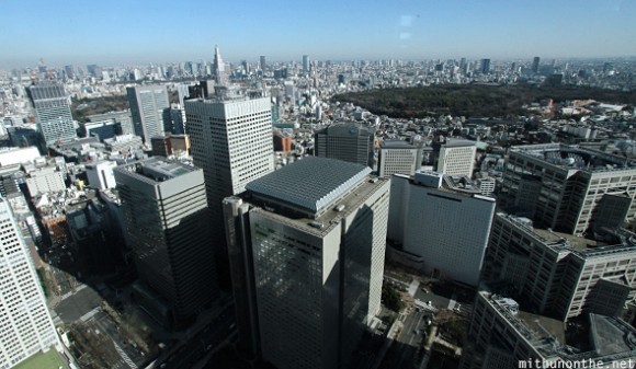 Japan: Nishi-Shinjuku -- views from Tokyo Metropolitan Government ...